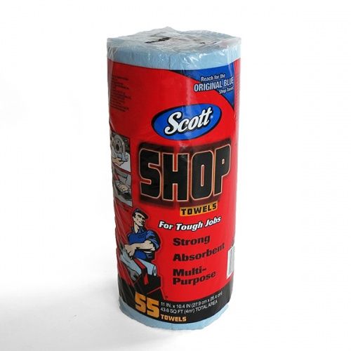 Blue Shop Towel – Showcase