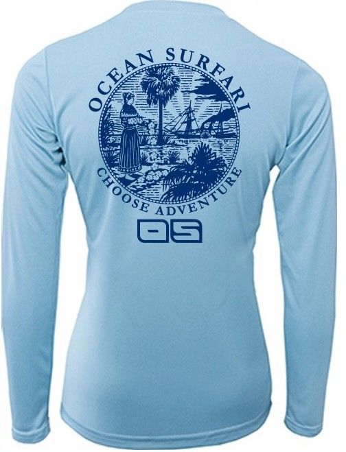 OS PCB SPF 50+ Performance Lad LS Ice Blue - FL Seal