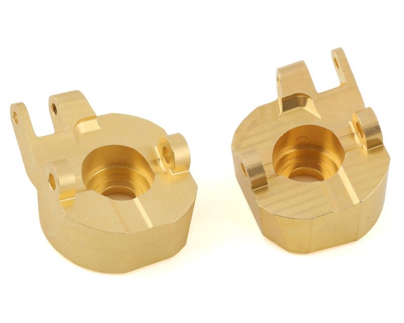 Axial SCX10 Pro Comp Crawler Brass Steering Knuckles (2) (58g) #AXI332008