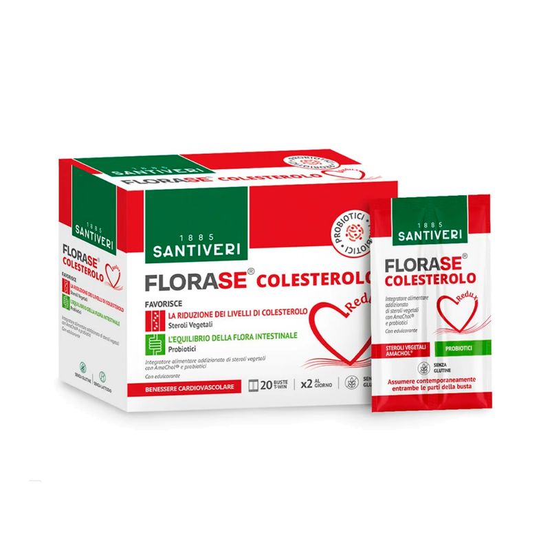 Florase Colesterolo Redux 60 bustine | Santiveri | Rosatea
