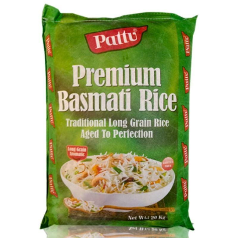 Premium Basmati Rice 20kg / Pattu