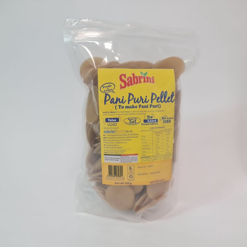 Pani Puri Pellets 500g