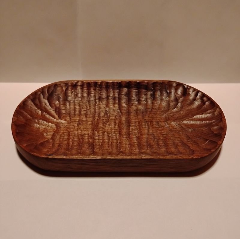 Nut Dish / Handcrafted Walnut Dish