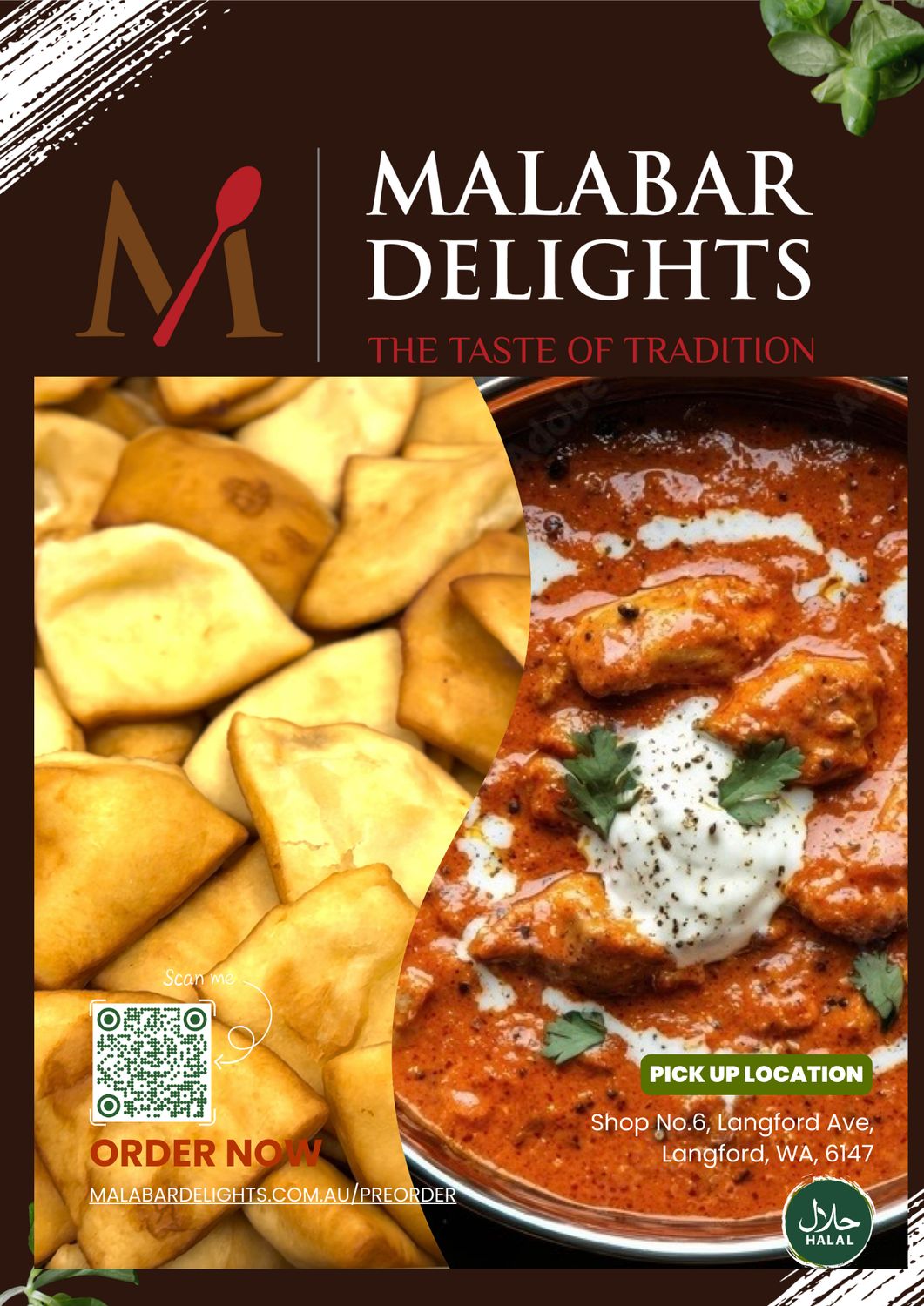 3 Sep Wed-Bhatura-Butter Chicken Combo