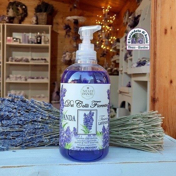 Sapone liquido mano e viso alla lavanda