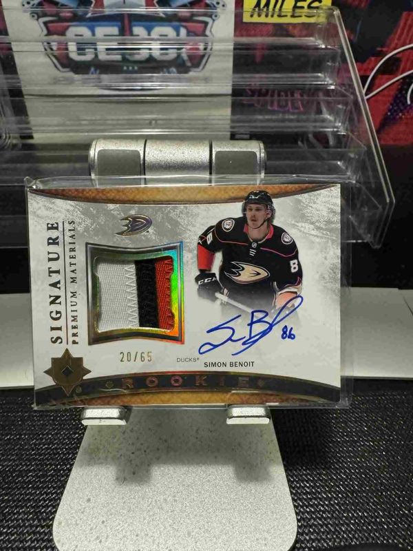 2022 Ultimate Collection Simon Benoit RPA /65 #RSP-SB