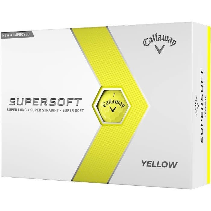 Callaway SuperSoft Dozen Yellow