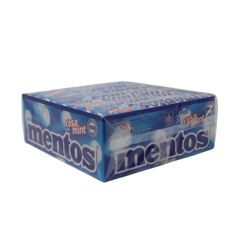 MENTOS ROLL 24PK X 37G MINT/8