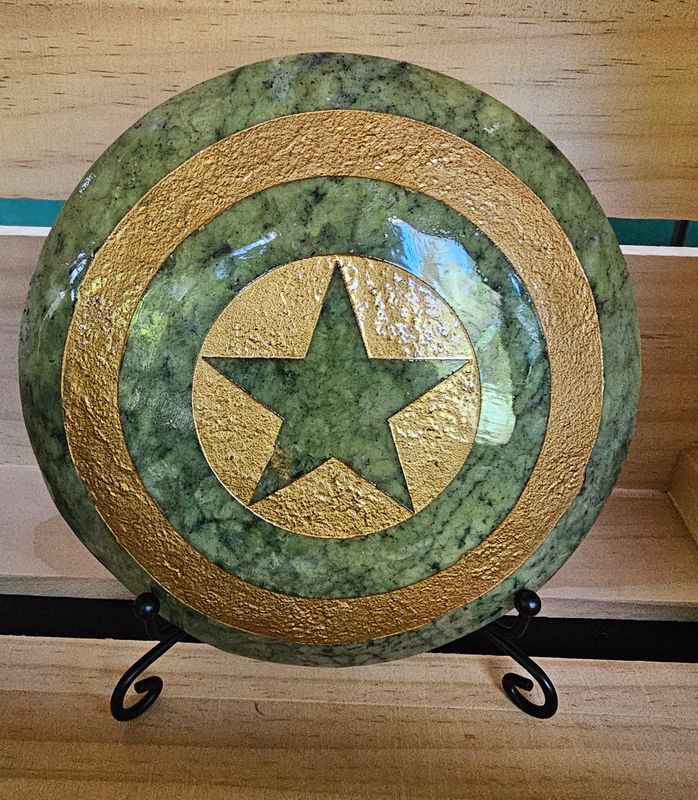 Captain America Shield - Jade
