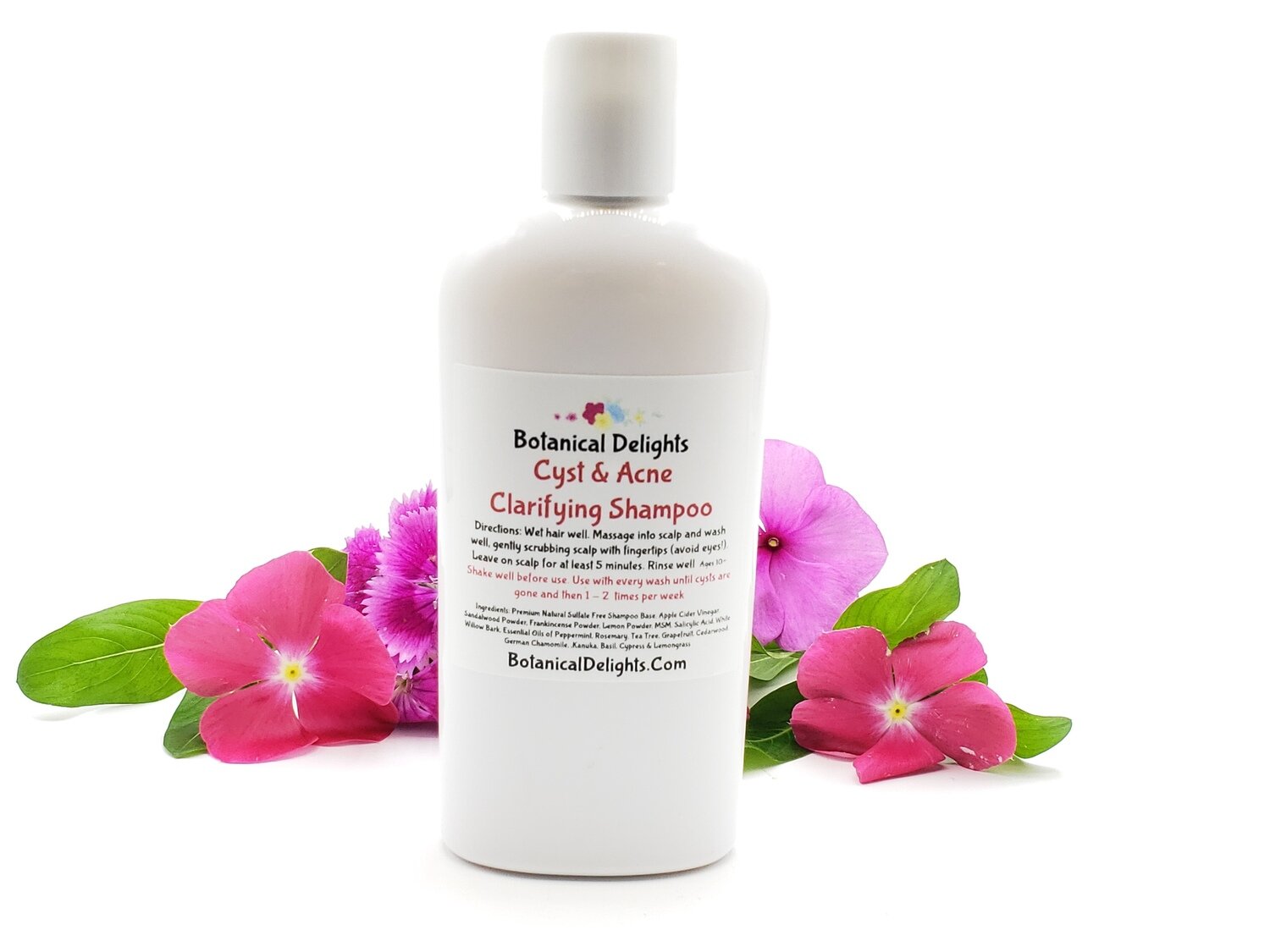 CYST & ACNE SHAMPOO For Pilar cysts and acne on the scalp