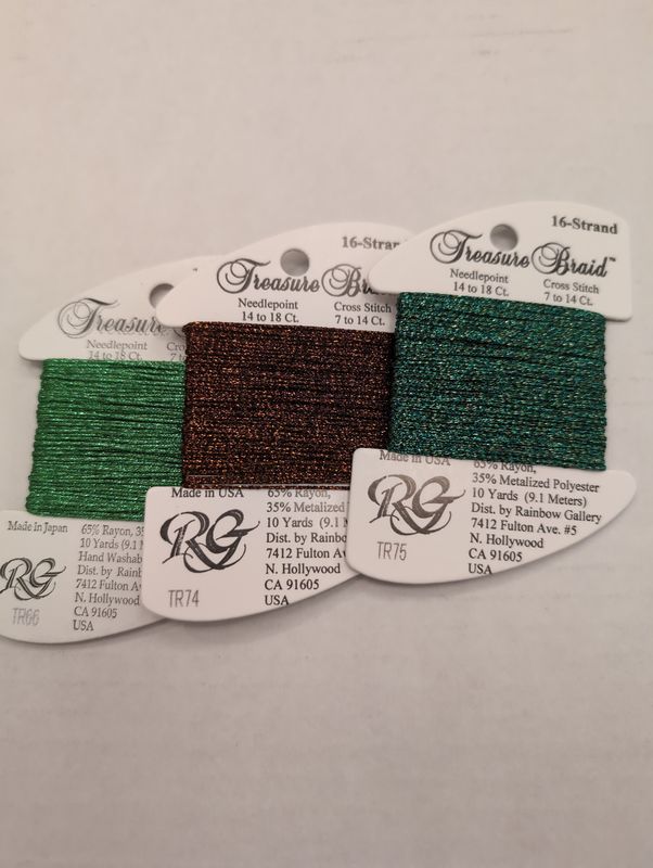 Rainbow Gallery Treasure Braid 16 strand