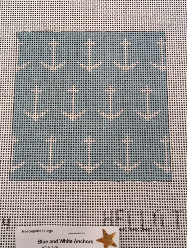 Blue And White Anchors