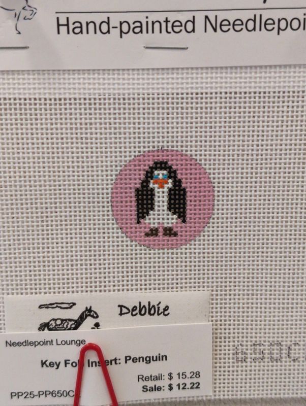 Key Fob Insert: Penguin