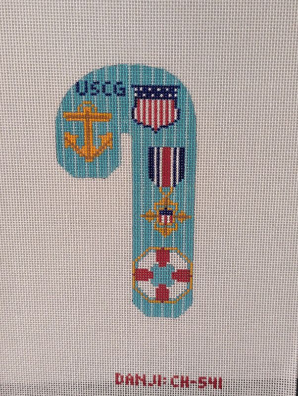US Coast Guard Candy Cane