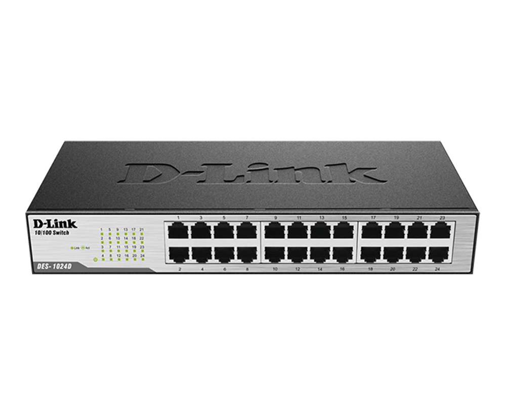 D Link DES 1024D 24 Port Unmanaged Desktop Switch Rs 3170 LT Online