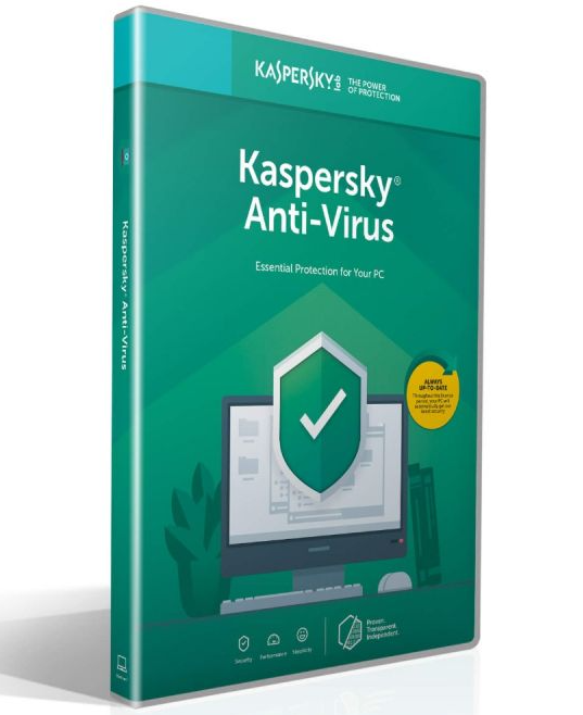 Kaspersky Antivirus Security, 1 User, 1 Year – Rs.235 – LT Online Store