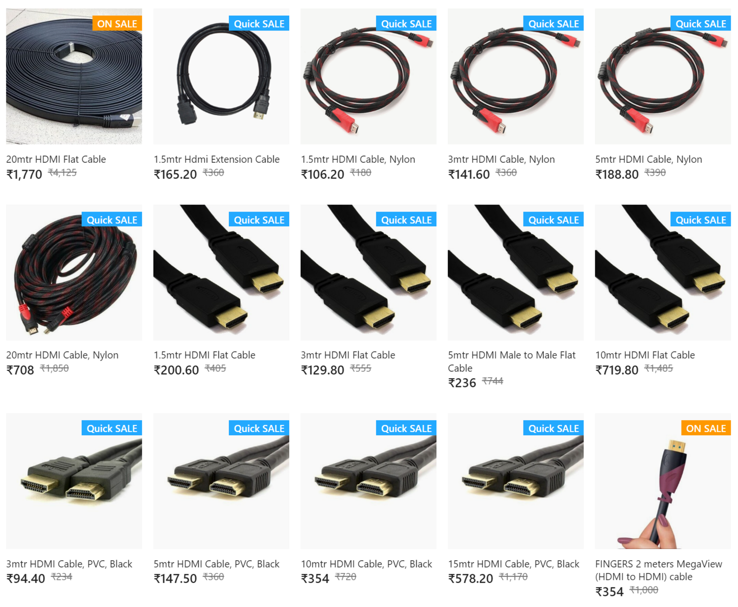 HDMI Cables – LT Online Store