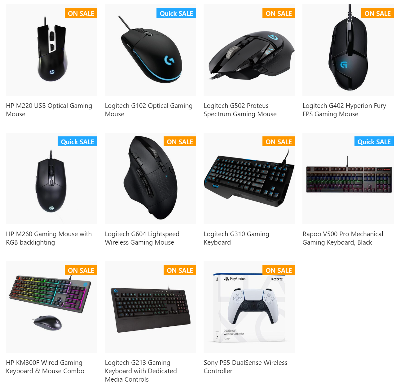 Gaming Keyboard Mouse – LT Online Store