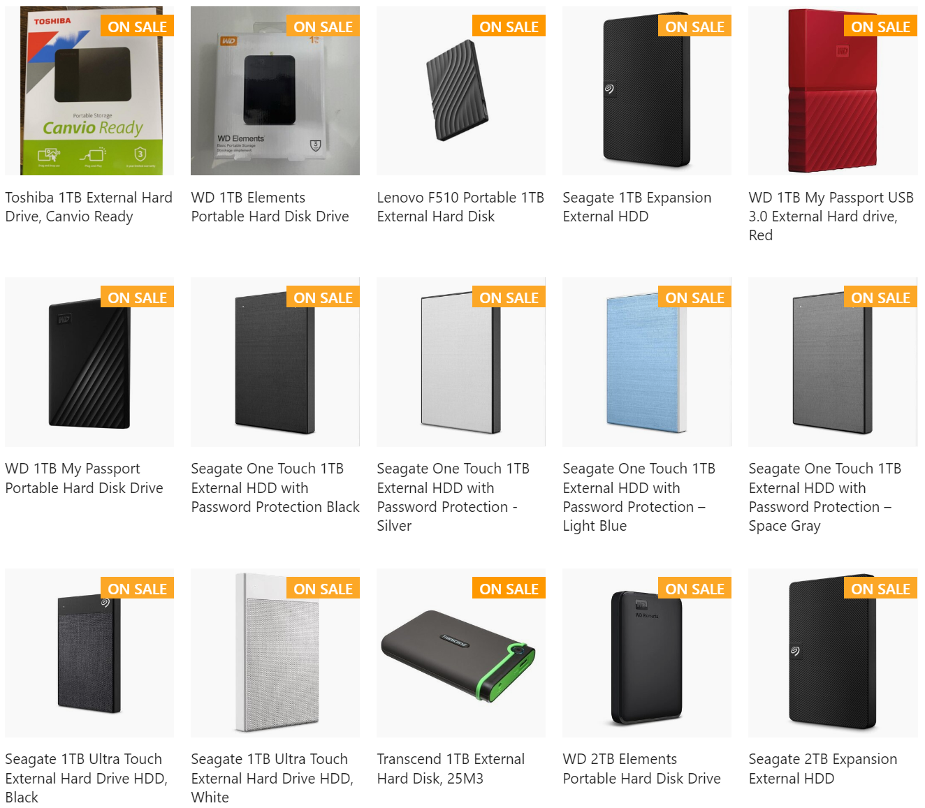 External Hard Drive – LT Online Store