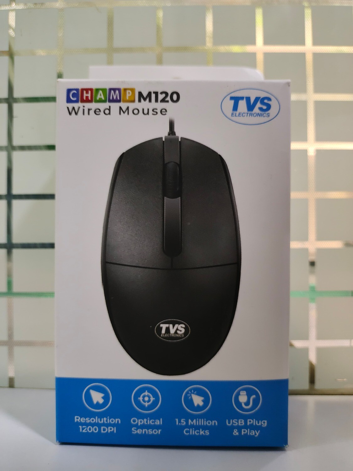 TVS Champ M120 Wired Optical Mouse RS. 250 – LT Online Store