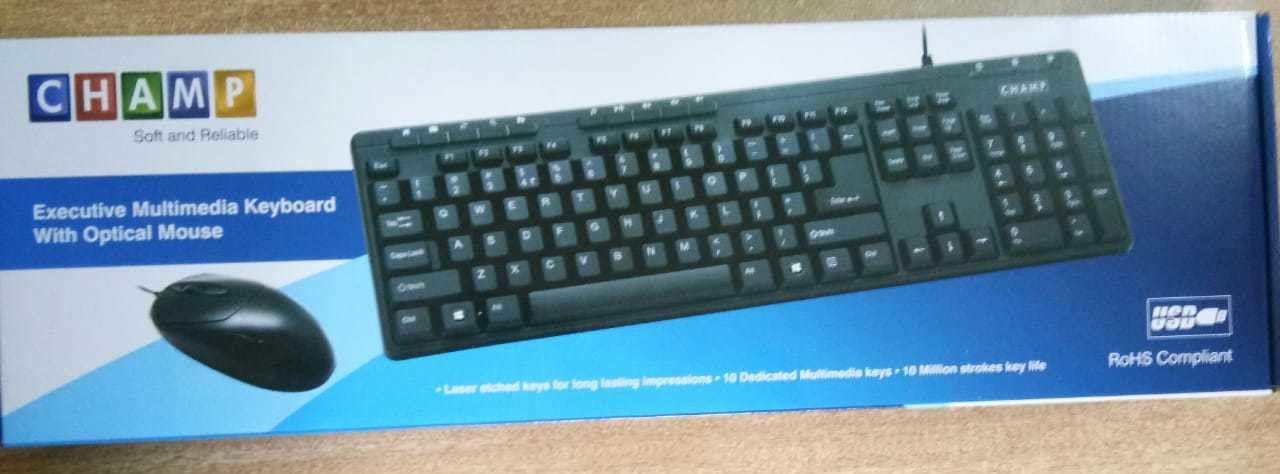 TVS Champ Multimedia Keyboard Mouse – Rs.690 – LT Online Store