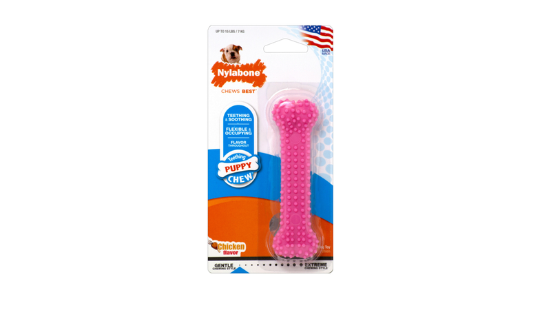 Nylabone Puppy Dental Chew Pink