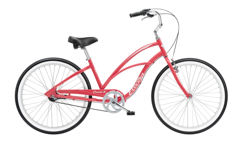 Electra Cruiser 3i Step-Thru - HIbiscus