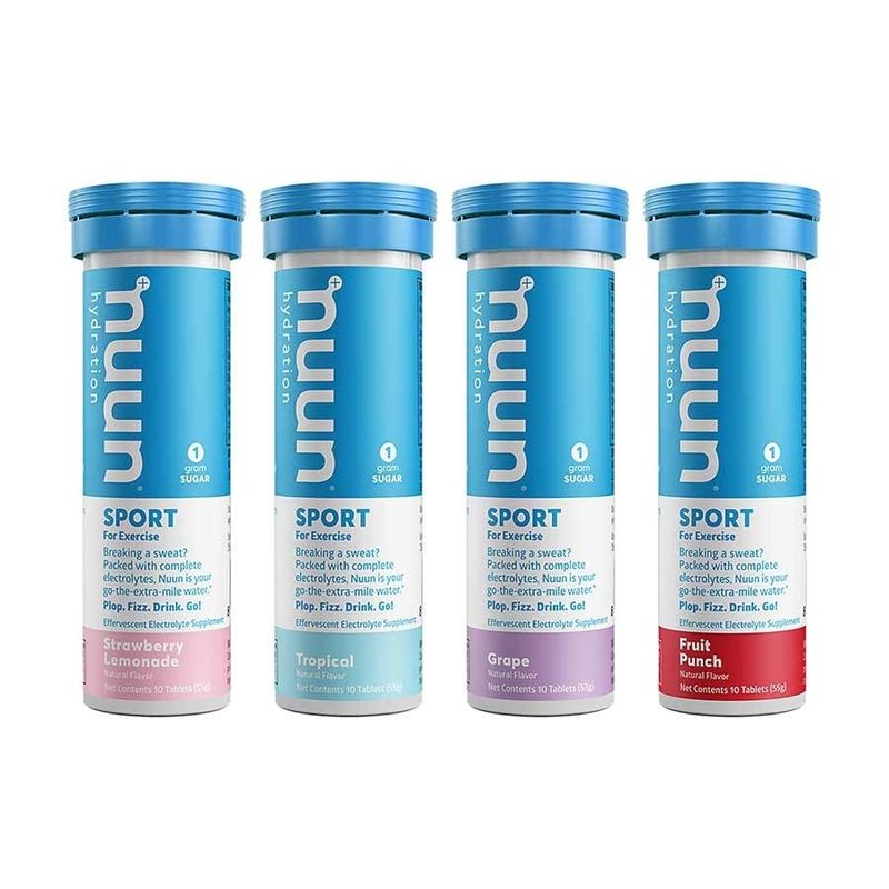 Nuun, Sport, Drink Mix, Assorted, Box of 4, 10 servings
