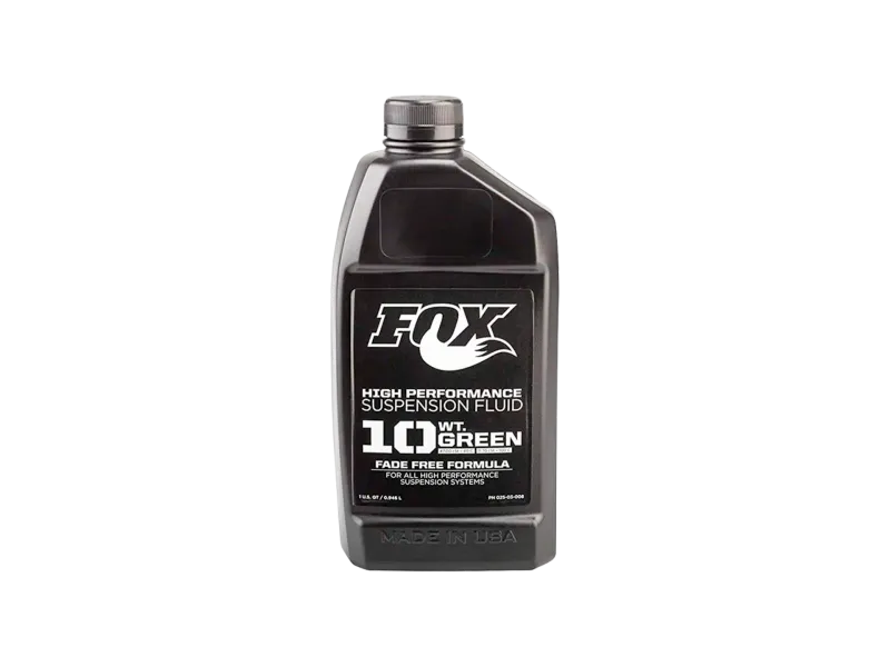 Oil: AM,FOX Suspension Fluid [32 oz.],10 WT Green