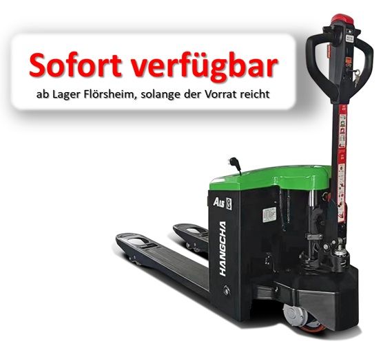 Hangcha Niederhubwagen CBD15-WD-I, Tragkraft: 1.500 kg, Gabellänge: 1. ...