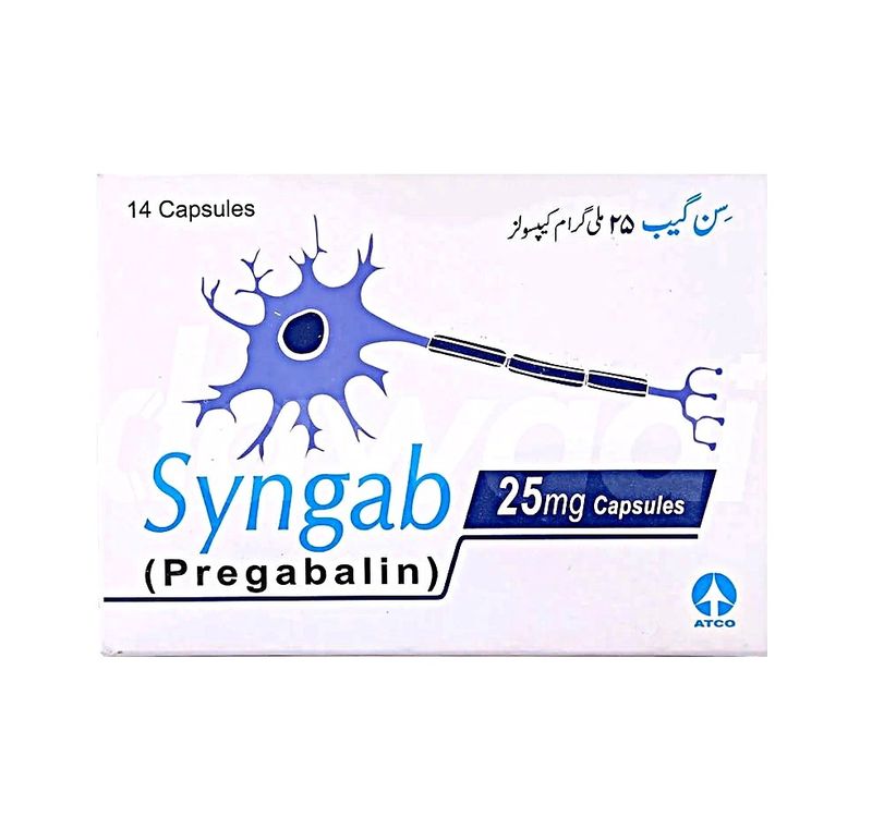 SYNGAB 25MG CAPSULE