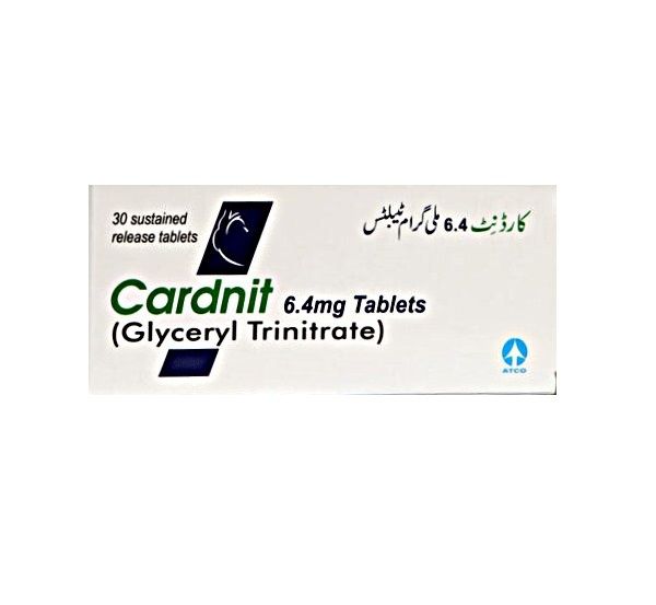 CARDNIT 6.4 MG TABLET