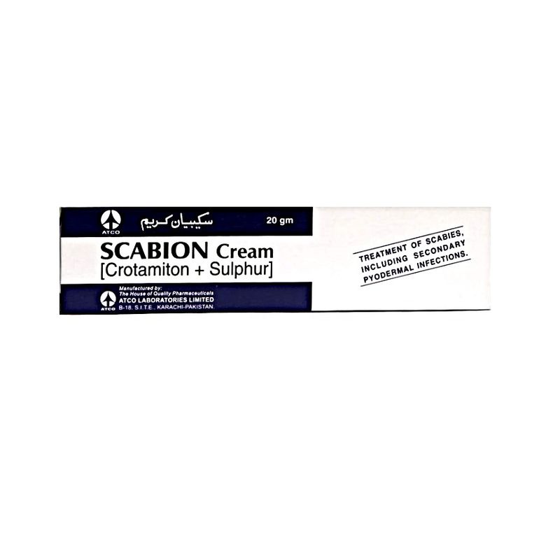 SCABION CREAM 20 GM