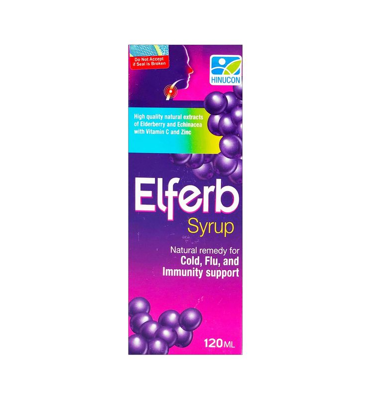 ELFERB COUGH 120ML SYRUP