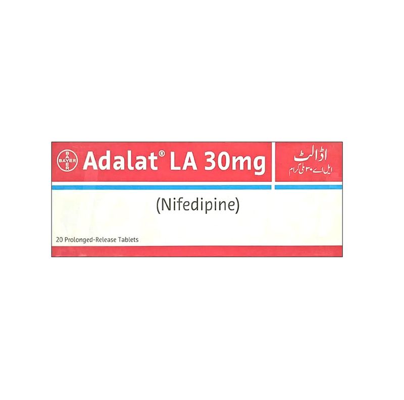 ADALAT LA 30 MG TABLET