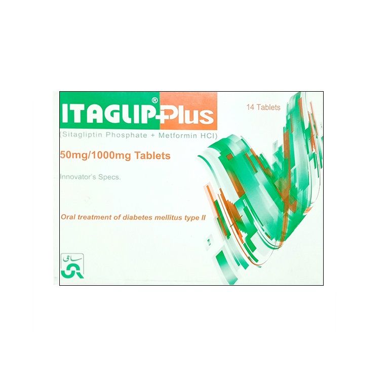 ITAGLIP PLUS 50MG+1000MG TABLET