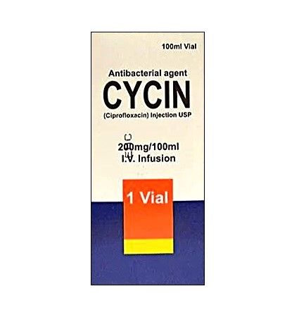 CYCIN 200 MG 100 ML INJECTION