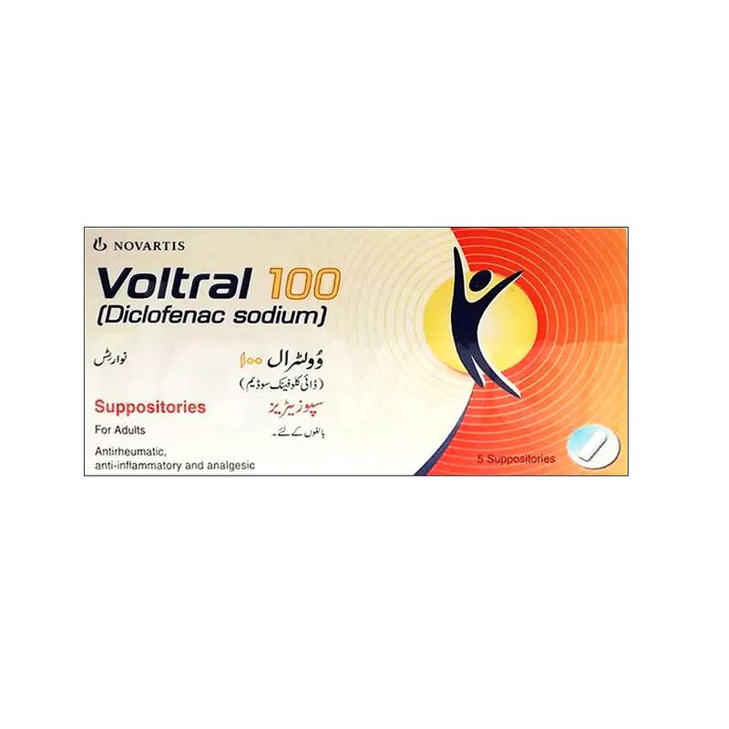 VOLTRAL SUPPOSITORY 100 MG