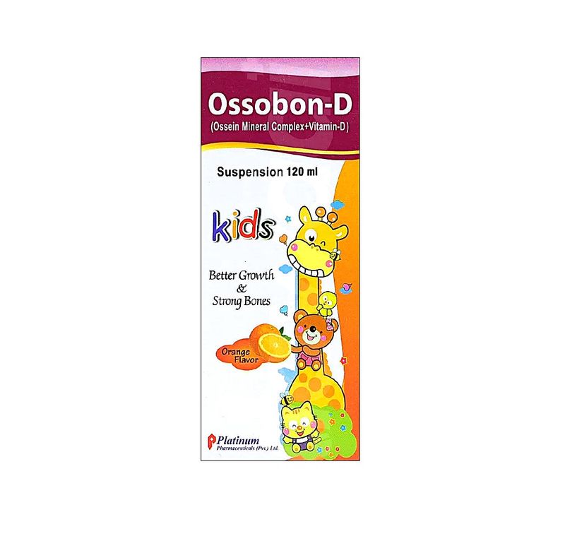 OSSOBON D 120ML SYRUP
