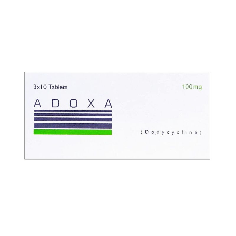 ADOXA 100 MG TABLET