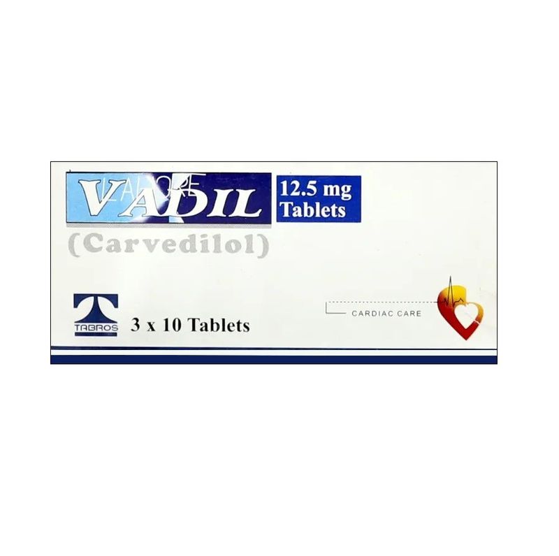 VADIL 12.5 MG TABLET