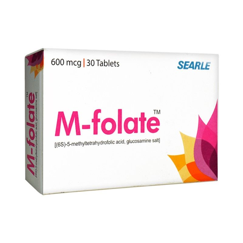 M FOLATE 600MCG TABLET