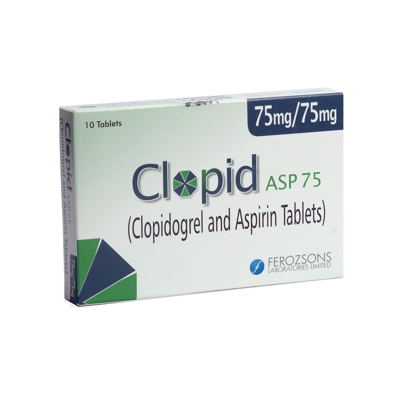 CLOPID ASP 75/75 MG TABLET
