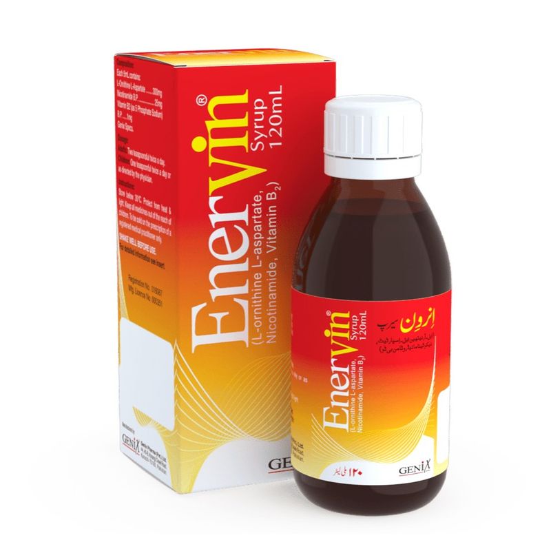 ENERVIN 120 ML SYRUP