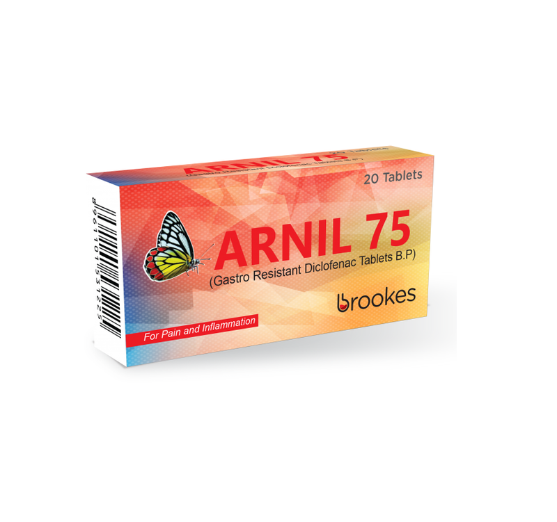 ARNIL 75 MG TABLET