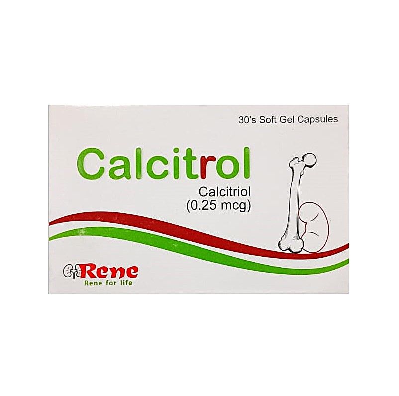 CALCITROL 0.25 MCG CAPSULES