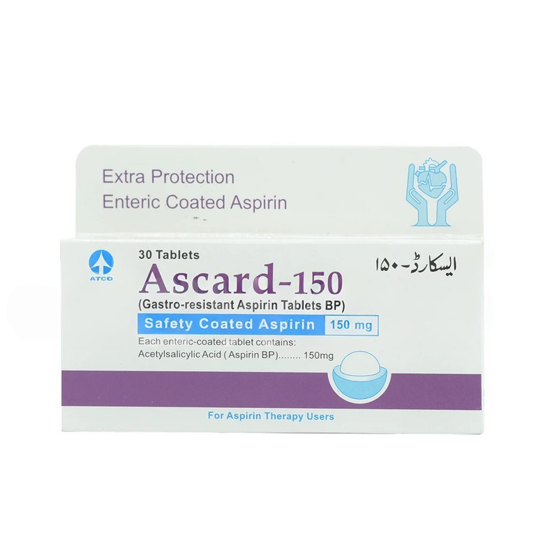 ASCARD 150 MG TABLET