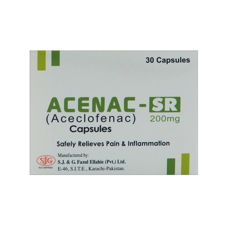 ACENAC SR CAPSULE 200 MG