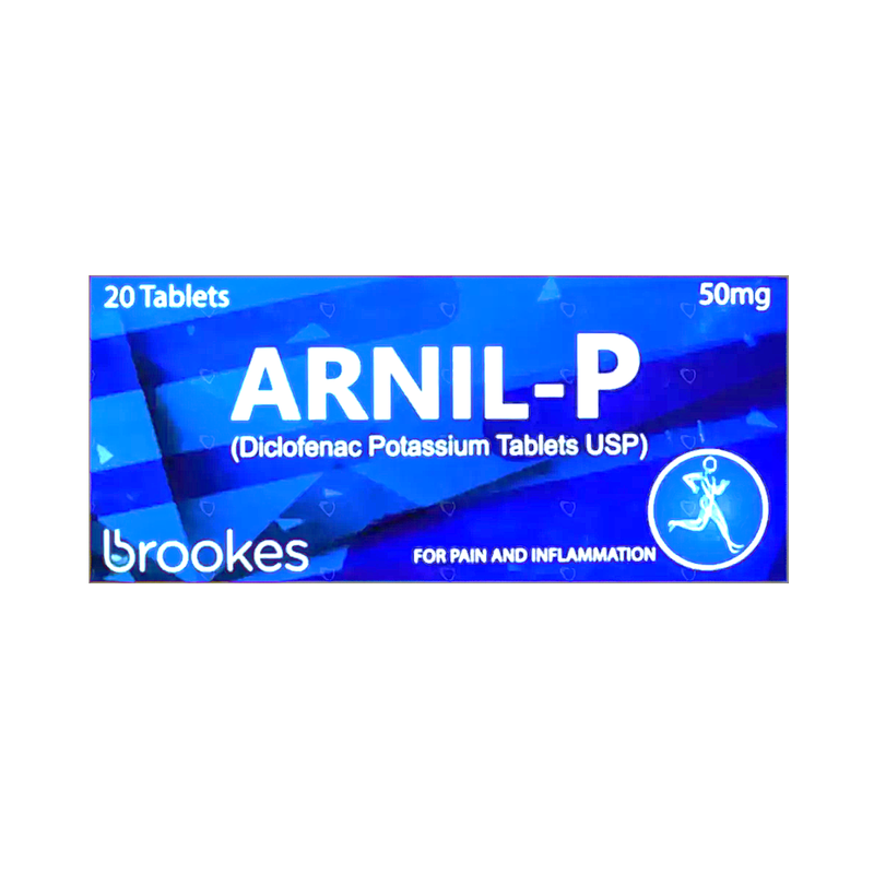 ARNIL P 50MG TABLET