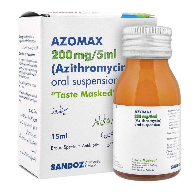 AZOMAX SYRUP 200 MG
